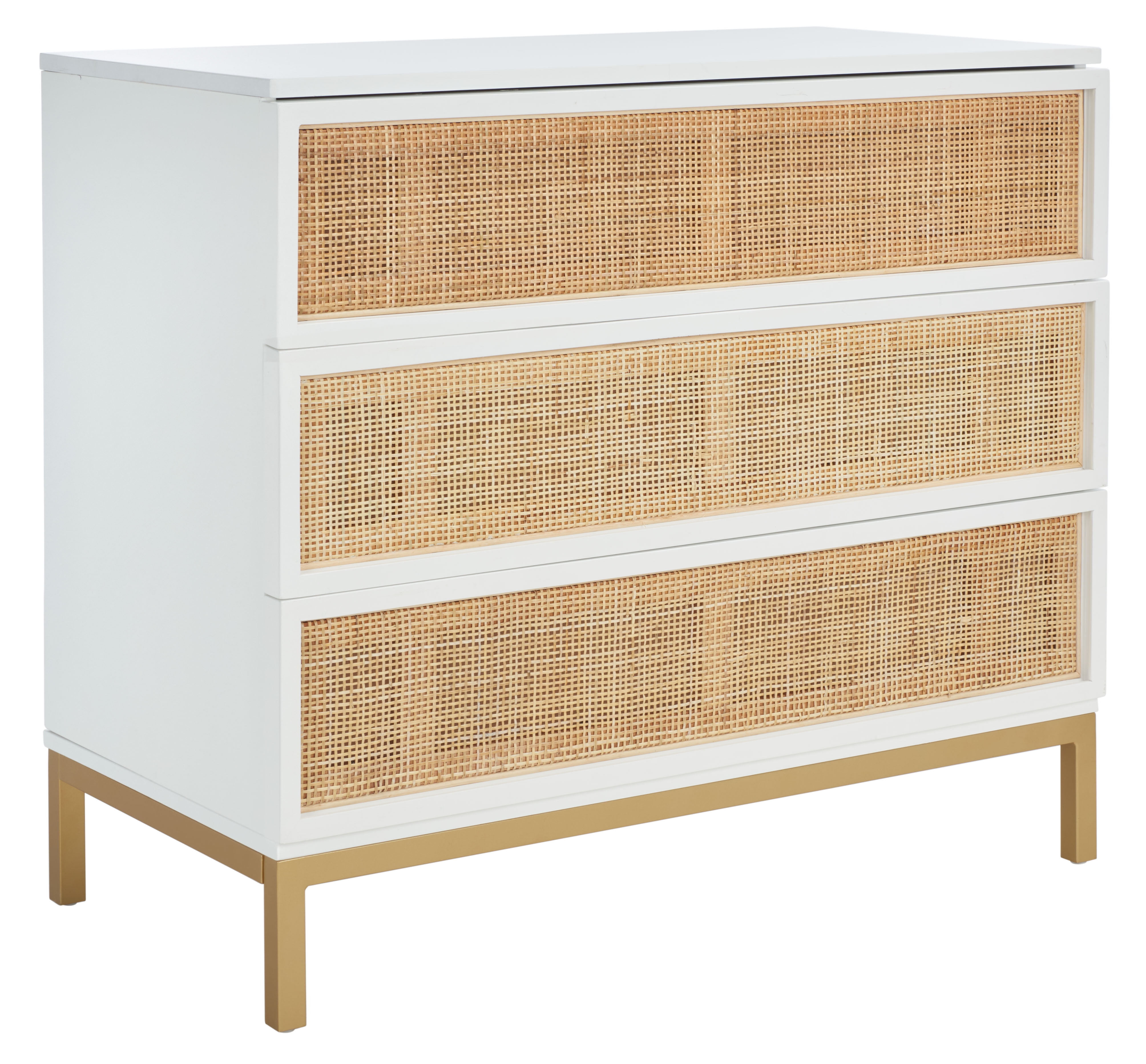 Free Shipping! SAFAVIEH Zadie 3-Drawer Rattan Chest, Bedroom Furniture ...