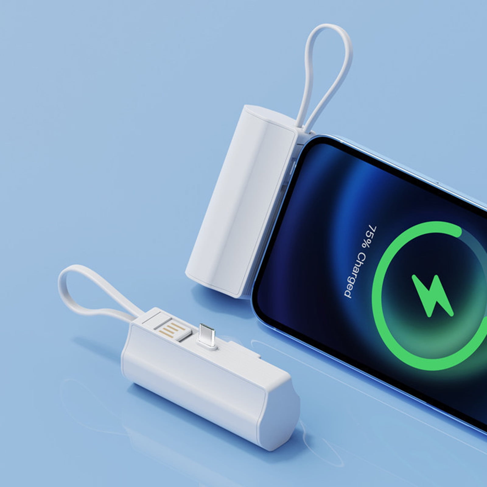 SAFE and STABLE Mobile Power! Mini Digital Charger Treasur Capsule 5000 ...