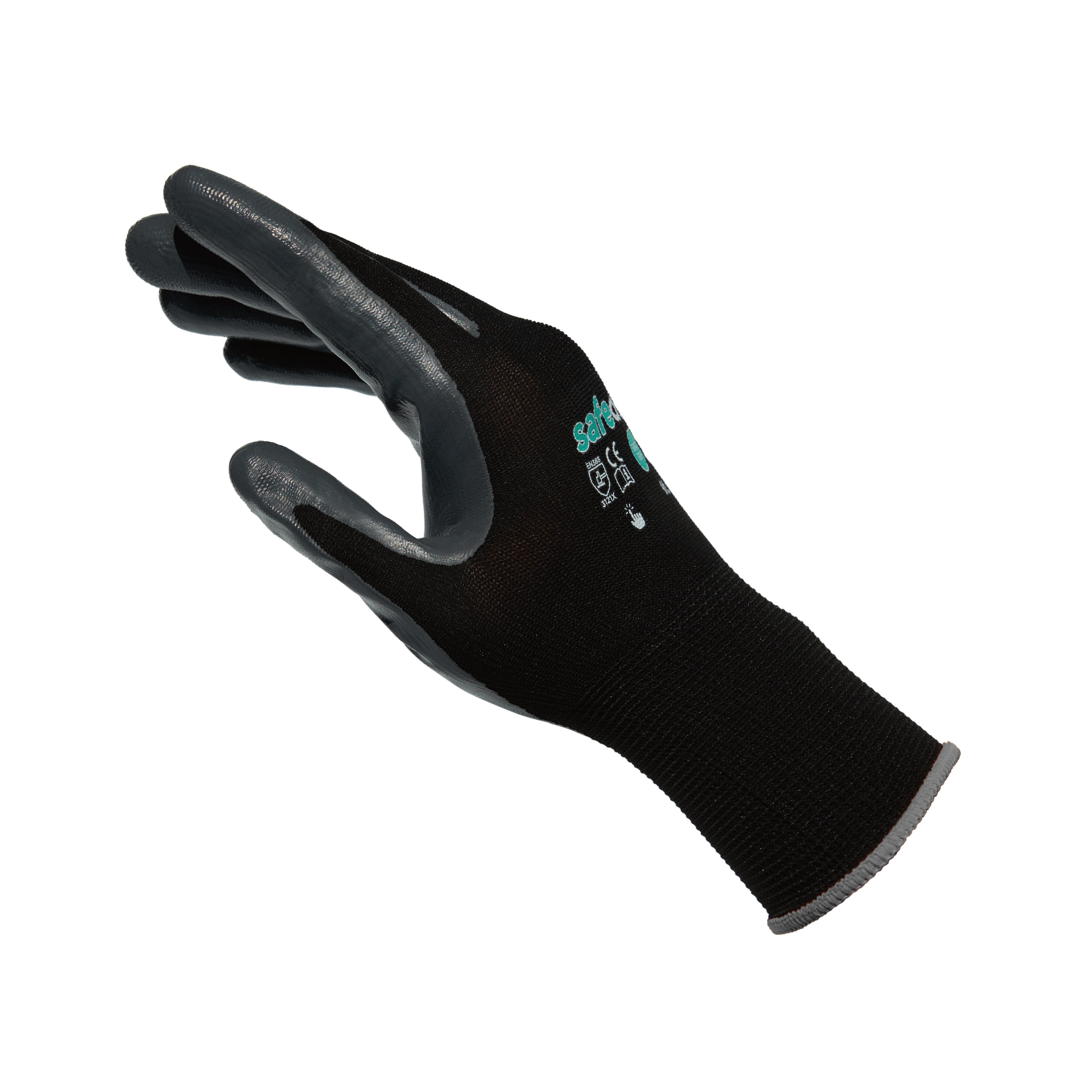 SAFEDENN 13G Nylon Safety Gloves, Touchscreen Compatible, Non-Slip ...