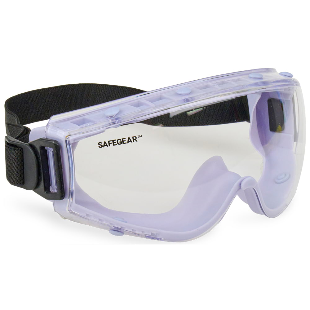 Black frame/ Clear anti-fog lens - Walmart.com