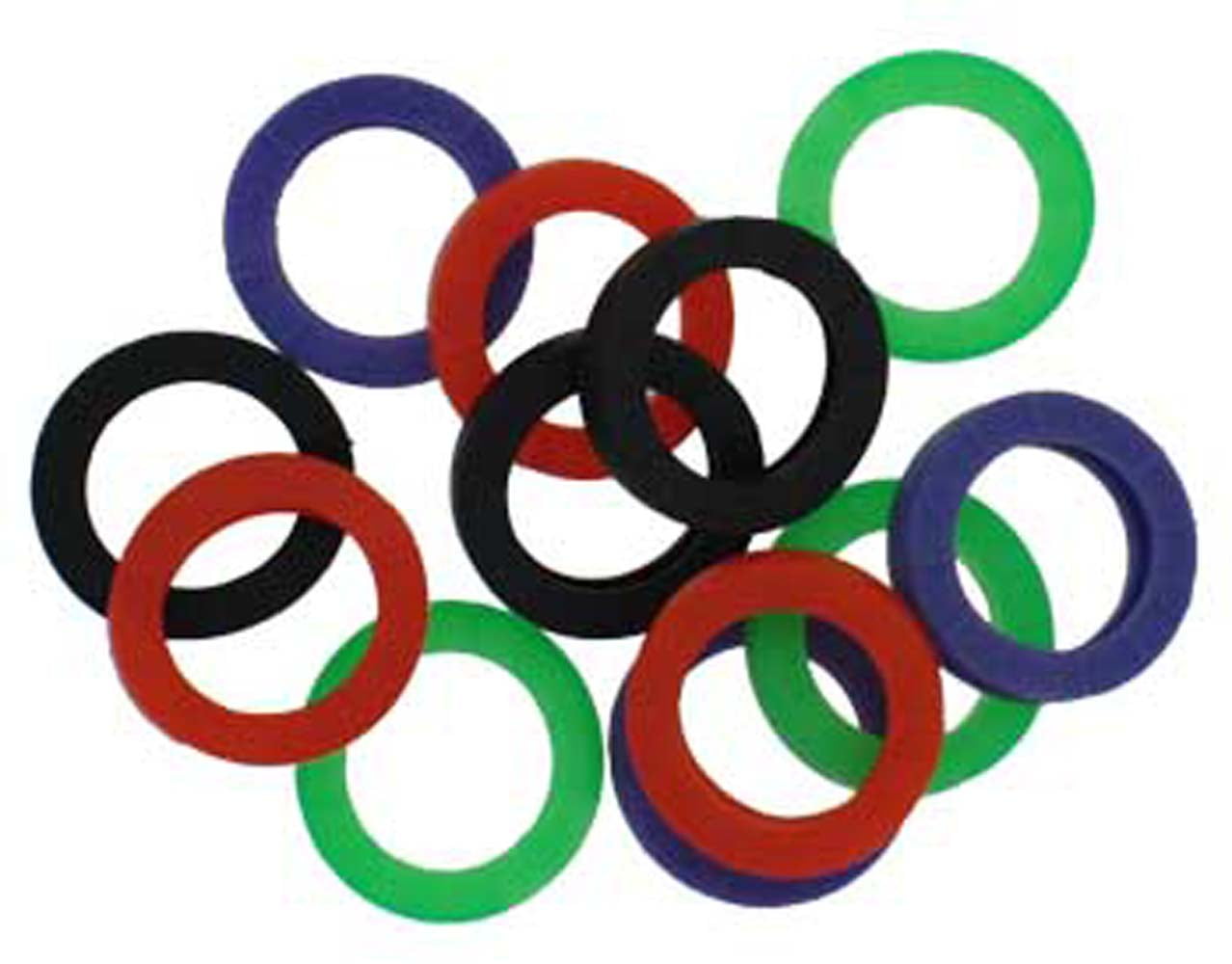 SAFEGUARD 12 Piece Color Key Toppers Set | Vibrant Key Identification ...
