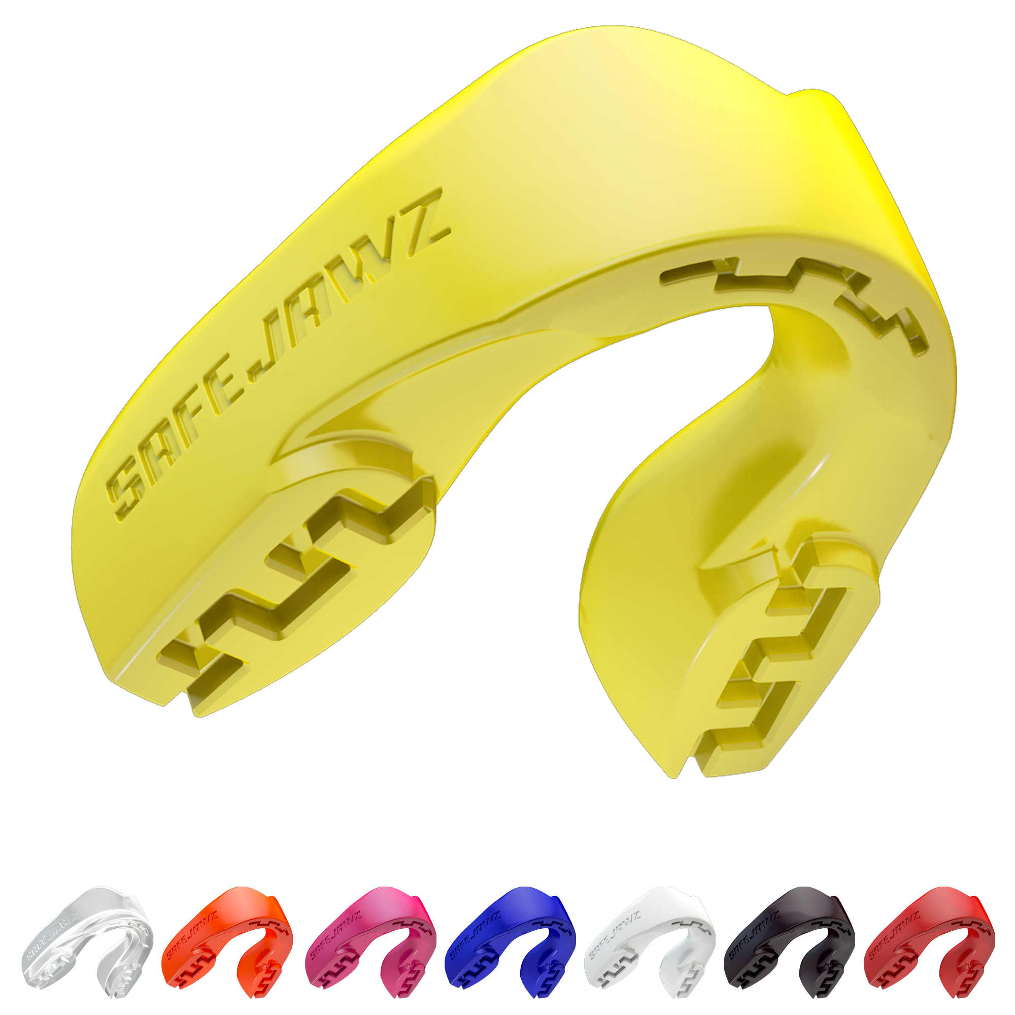 SAFEJAWZ Mouthguard Slim Fit Adults And Junior Mouth Guard With Case SAFEJAWZ Mouthguard Slim Fit Adults And Junior Mouth Guard With Case