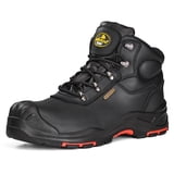 SAFETOE Safety Boots for Men Composite Toe Work Boots Lightweight Cow ...