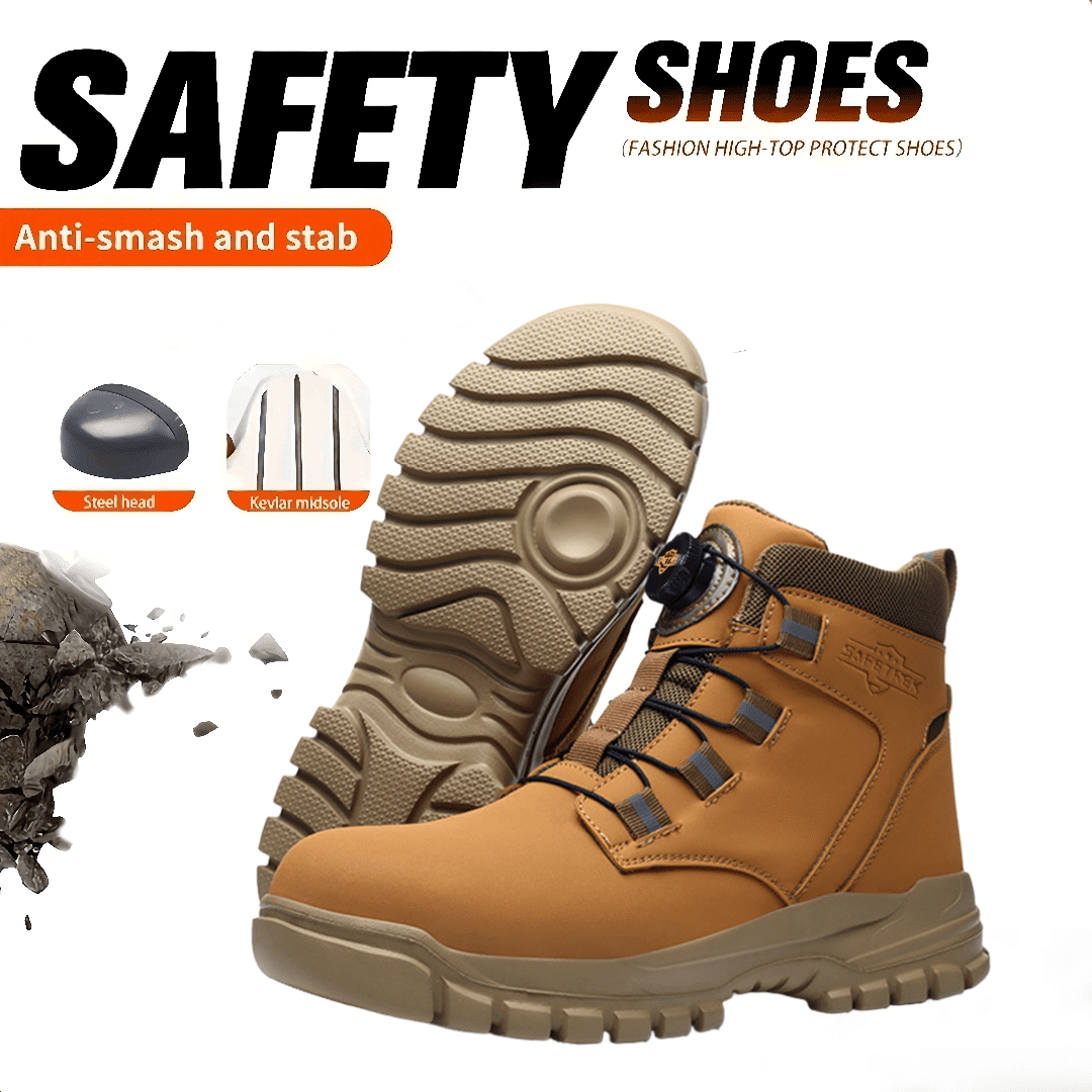 SAFETREK Steel Toe Safety Shoes for Men Women: Anti-Smash Anti-Puncture ...