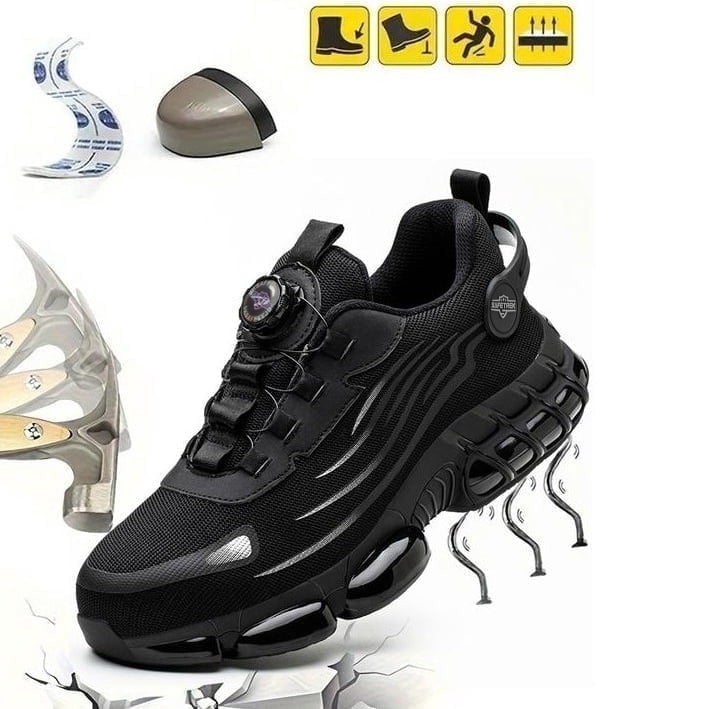 SAFETREK Steel Toe Shoes Sneakers For Men Indestructible work Shoes ...