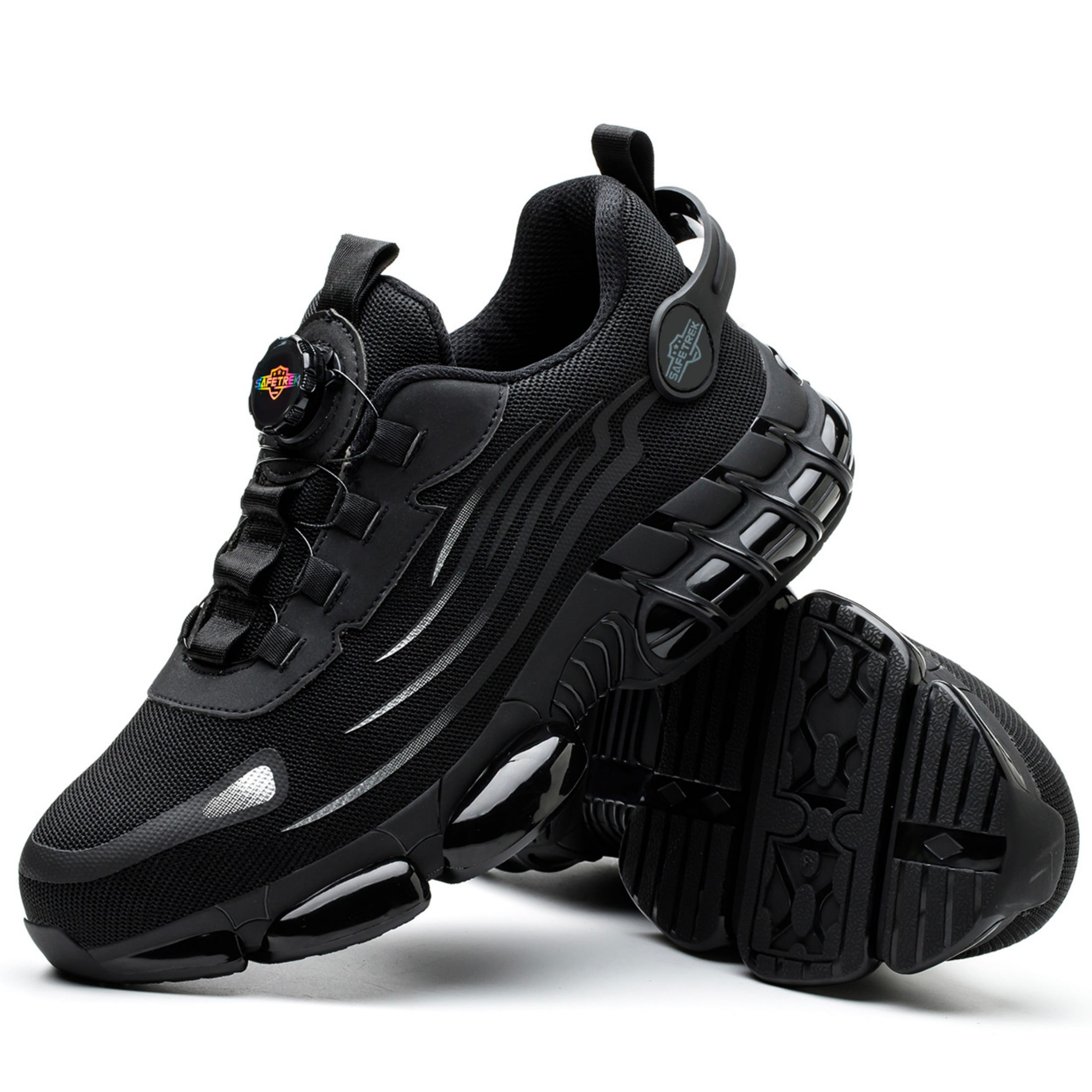 SAFETREK Steel Toe Shoes Sneakers For Men Indestructible work Shoes ...