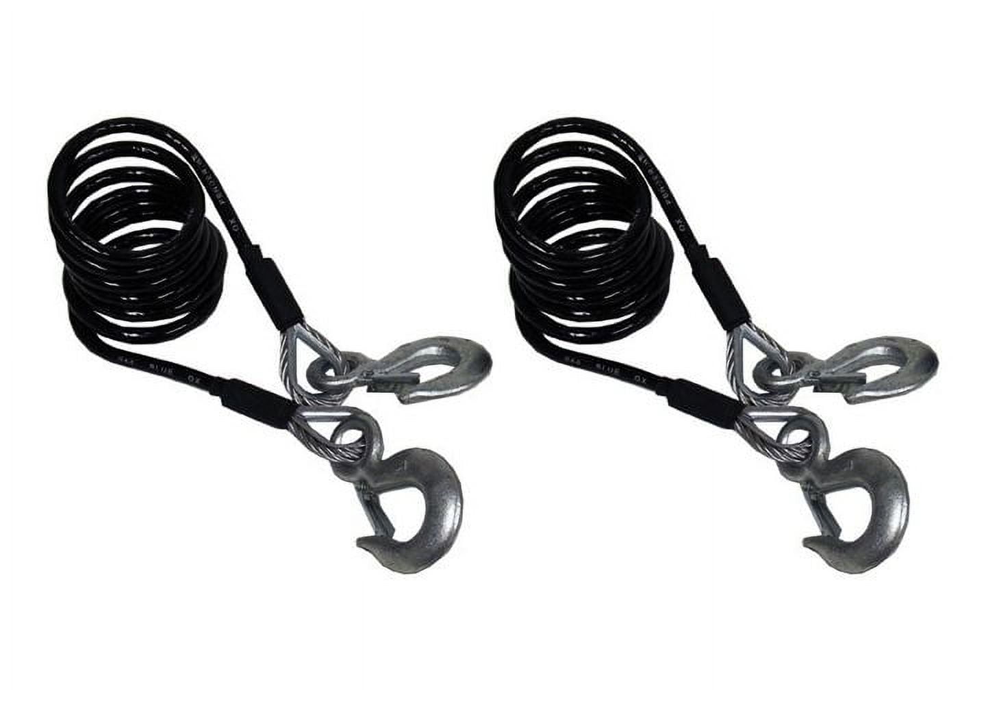 SAFETY CABLES KIT, CLASS V, 15,000 LB. - 7 FT - Walmart Business Supplies