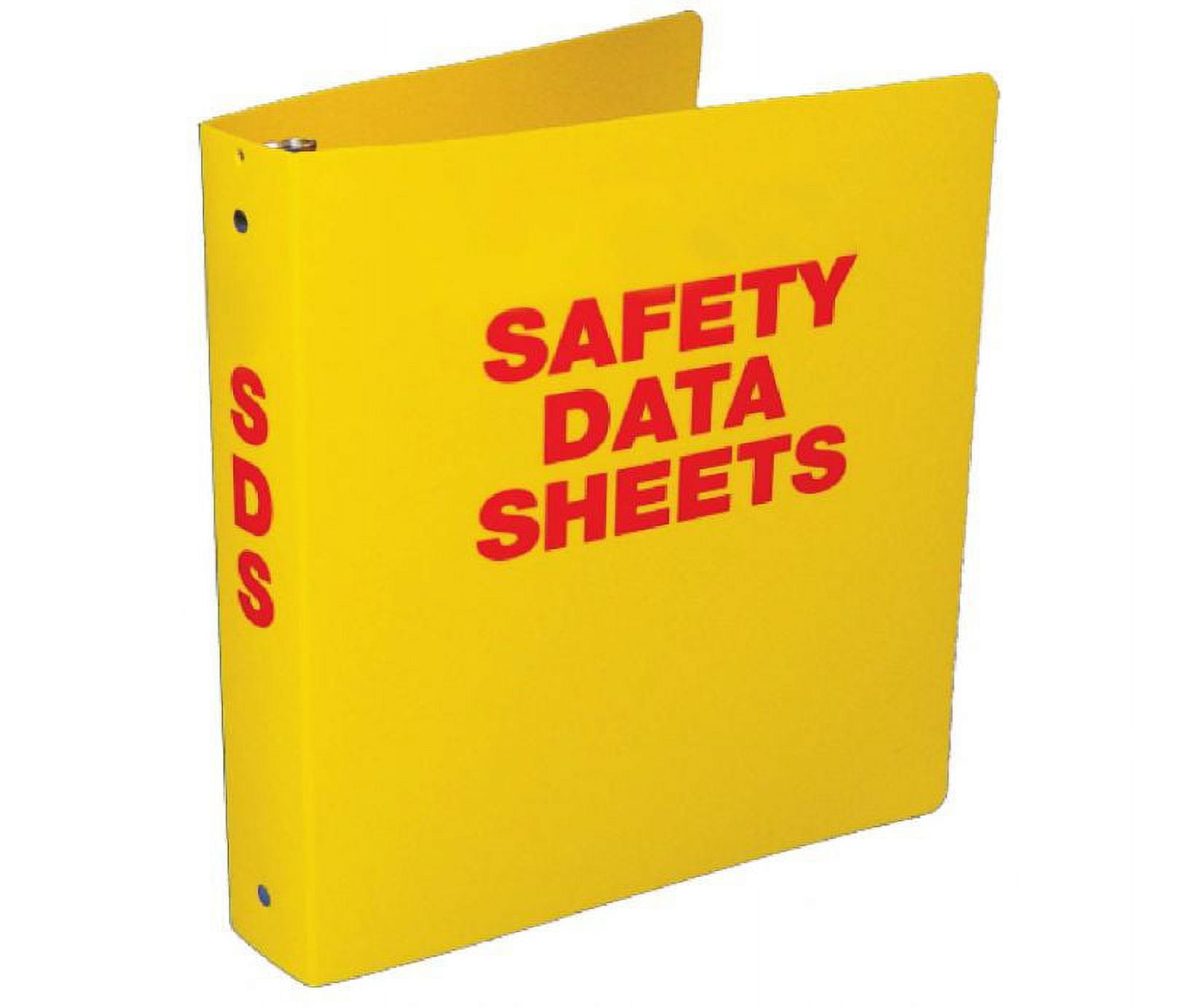 SAFETY DATA SHEET BINDER YELLOW 2" WITH CHAIN - Walmart.com