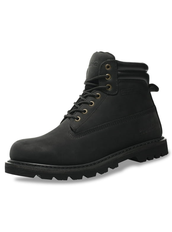 Mens Black Work Boots in Mens Work Boots - Walmart.com