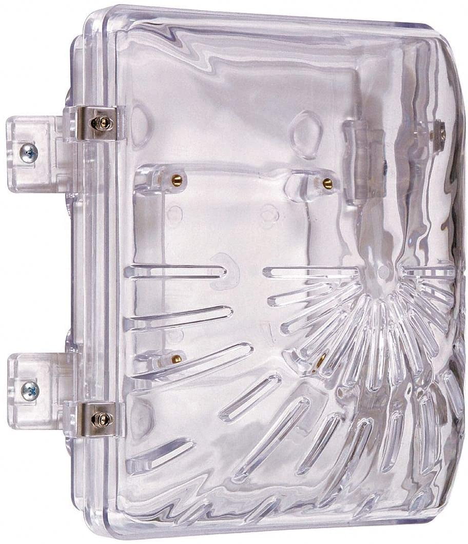 SAFETY TECHNOLOGY STI 1210B Cover and Enclosed Backbox with Double-G ...