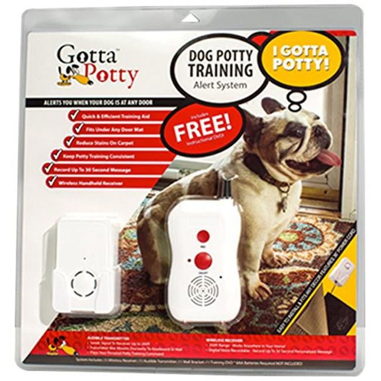 SAFETY VISION Gotta Potty Wireless Dog Training Clicker with Voice ...