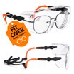 Safe Handler Duarte Clear Safety Glasses Over Glasses for Men and Women ...