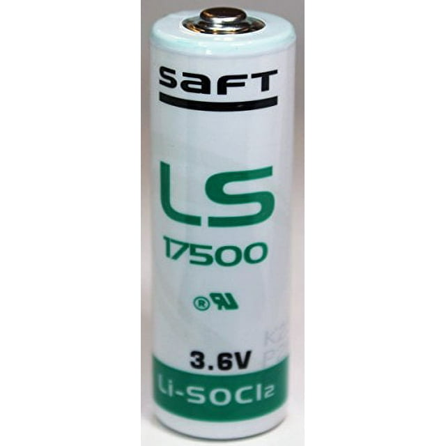 SAFT LS17500 A STD 3.6V Lithium Thionyl Chloride Battery - Walmart.com