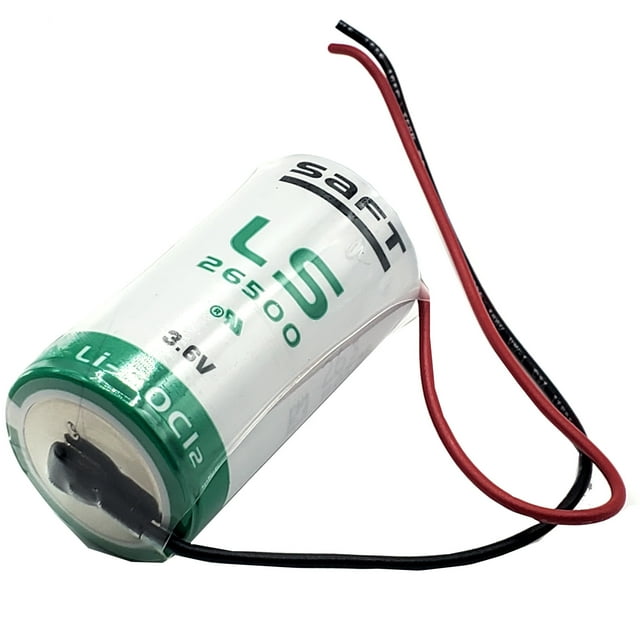 SAFT LS26500_WIRE C Battery 3.6V 7700mAh Lithium Cell - Walmart.com