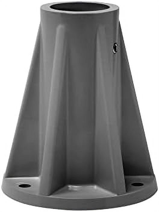 SAFTRON Two 6" Mounting Bases (Graphite Gray) - Walmart.com