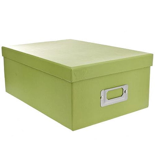 Pioneer Sage-Green Archival Storage Photo Box - 4x6, Heavy Duty Picture ...