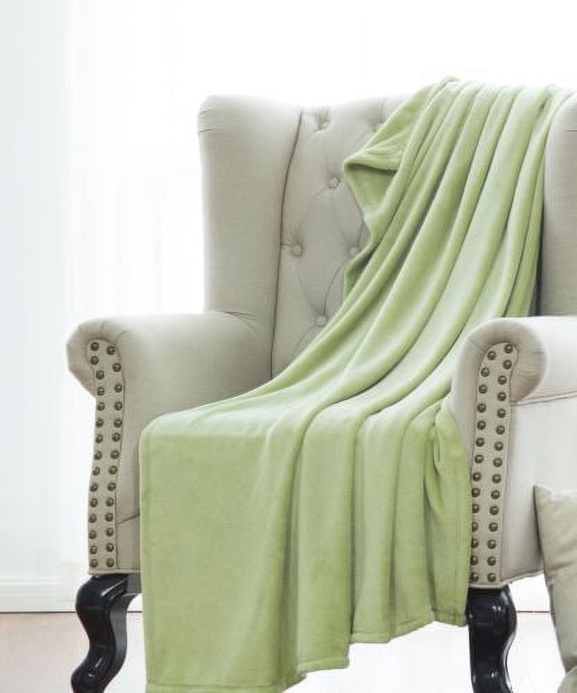 SAGE Super Soft Warm Versatile Small Throw Lightweight Travel Micro ...