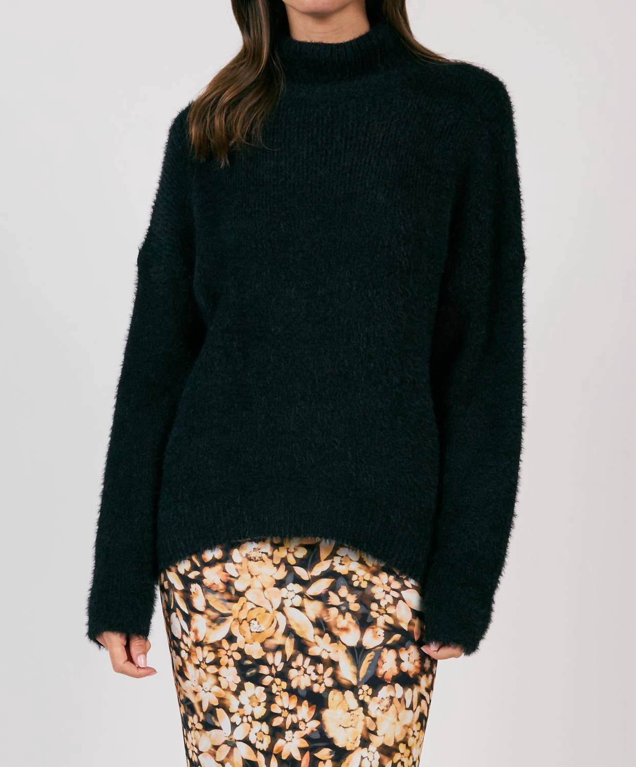 Sage The Label Aim High Turtleneck Pullover - Walmart.com