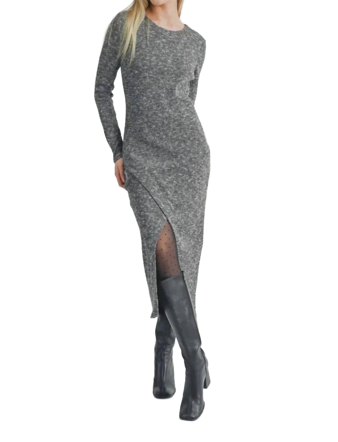 SAGE THE LABEL New Romantics Long Sleeve Maxi Dress - Walmart.com