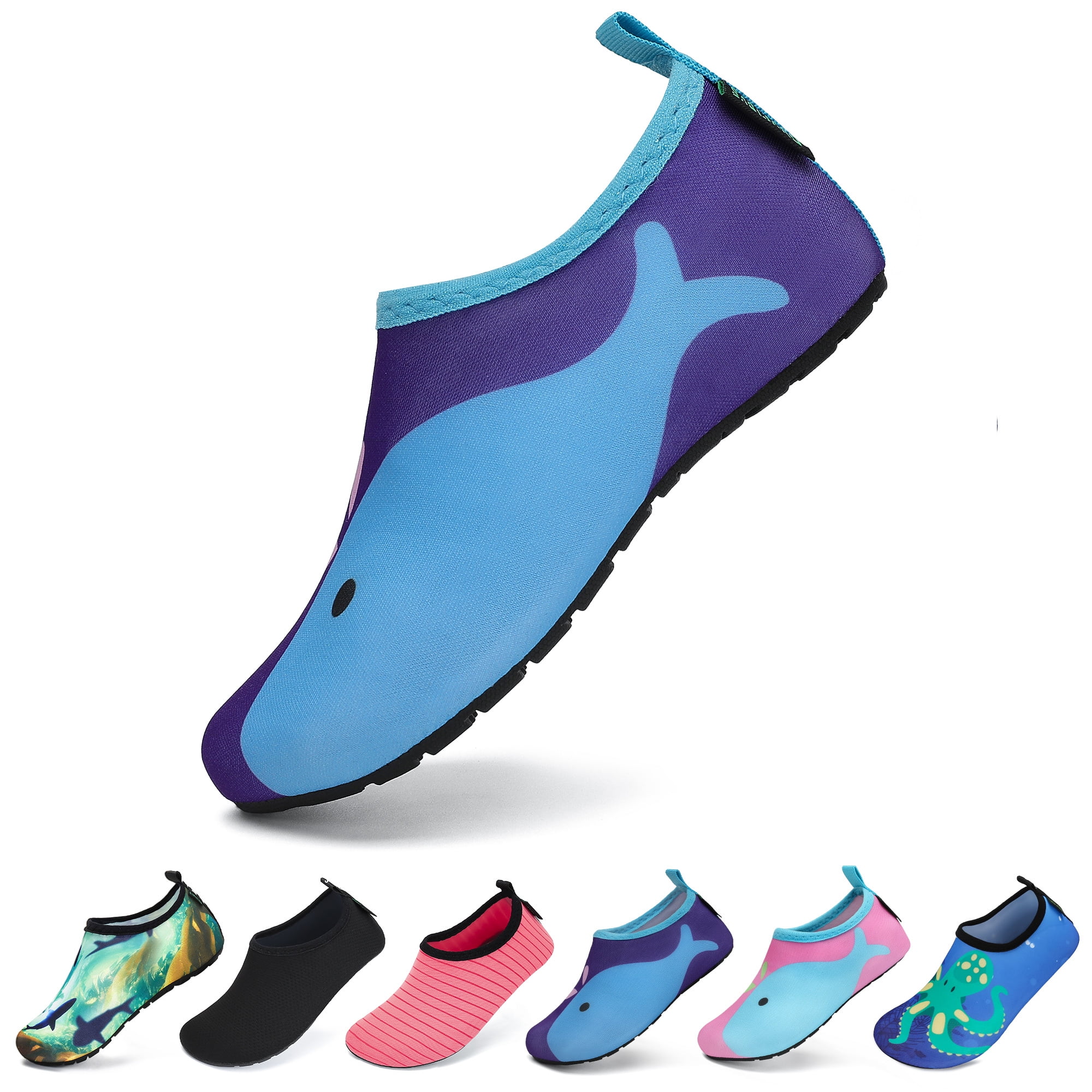 SAGUARO Unisex Kids Water Shoes Boys Girls Sports Aqua Socks Quick Dry ...