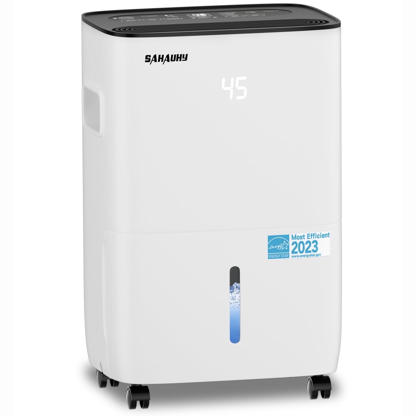 SAHAUHY 80 Pints Dehumidifier for Home Basement Large Room Spaces up to ...
