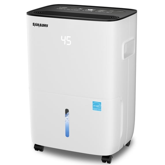 SAHAUHY 80 Pints Dehumidifier, Energy Star Efficient, 5,200 Sq. Ft ...