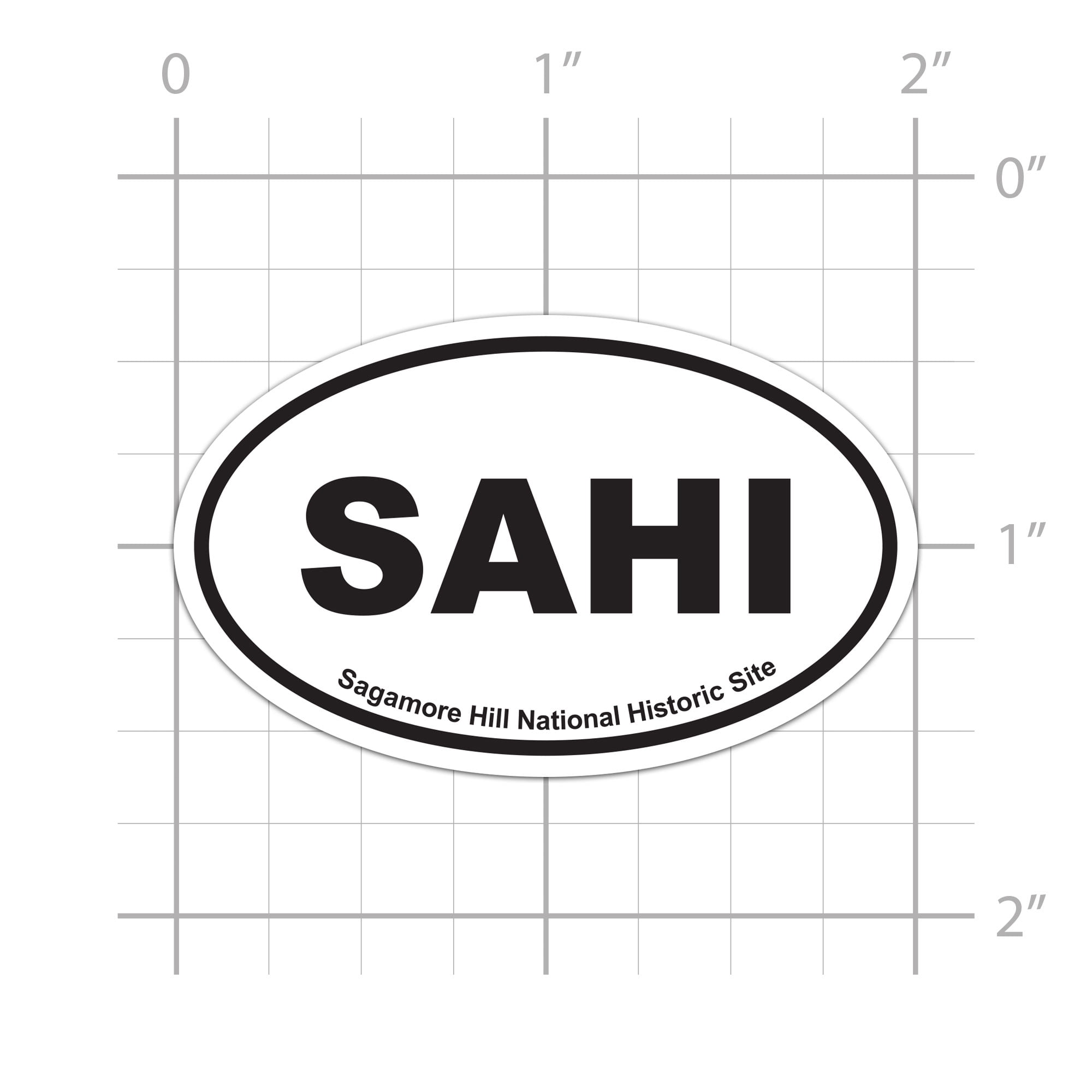SAHI Sagamore Hill National Historic Site Sticker for water bottle phone tumbler hard hatSAHI ...