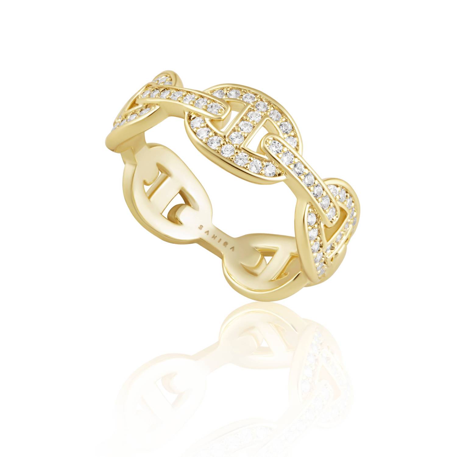 Sahira Women's Olivia Chain Link Ring - Walmart.com