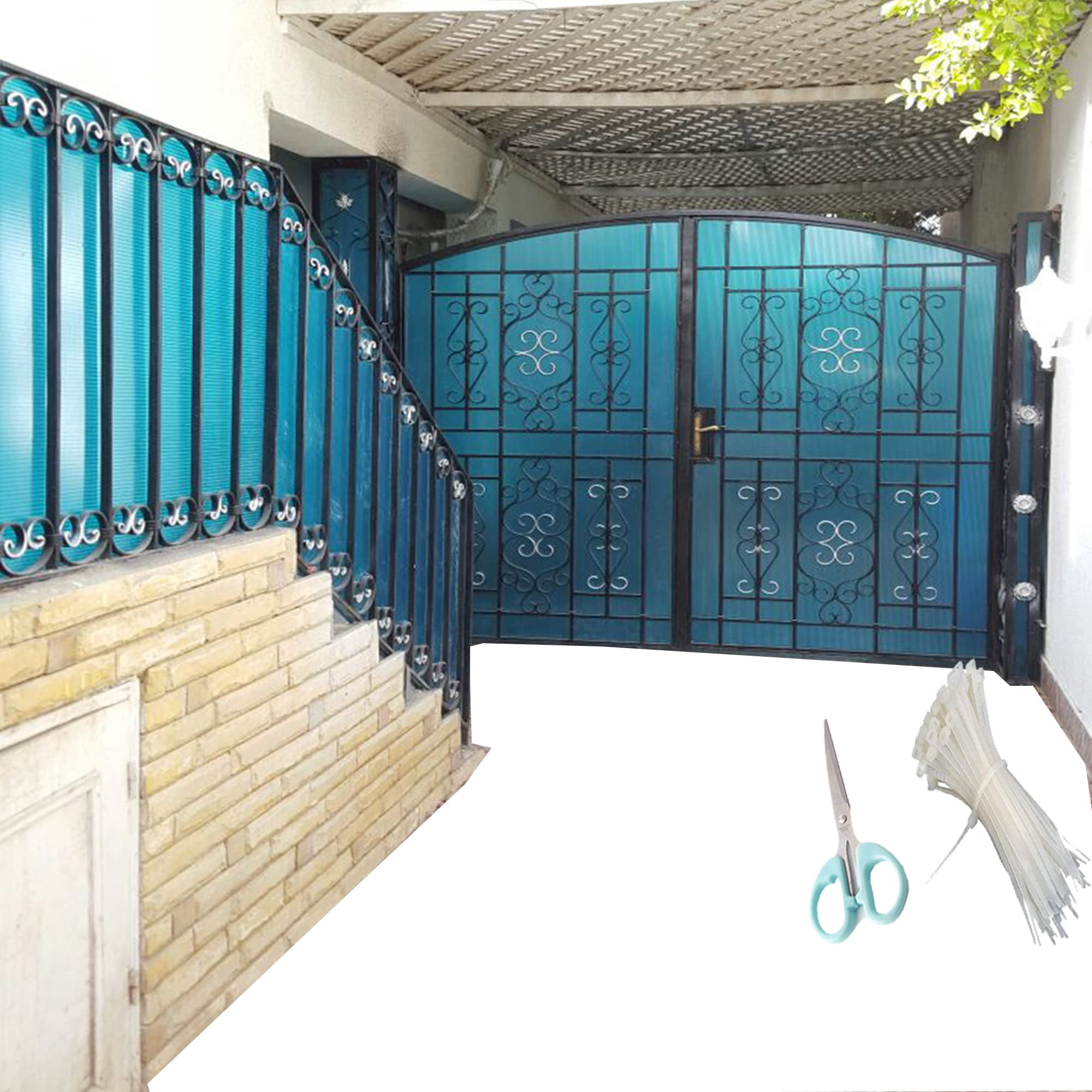 SAI Balaji UV Resistant 5 X 5 Feet PVC Gate Sheet_Grill Sheet_Gate ...