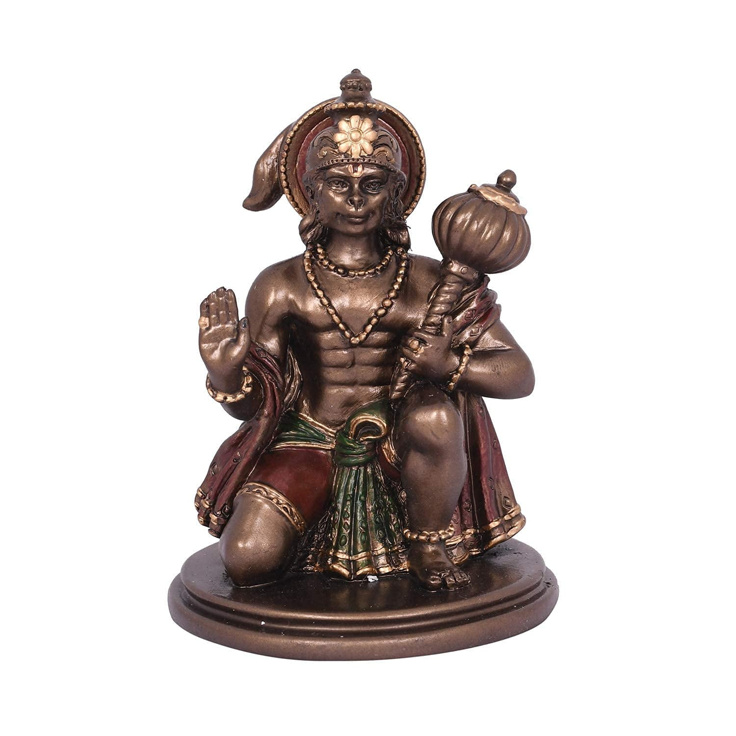 SAI DECORATIVE Lord Bronze Hanuman Ji murti for Pooja Room I Hanuman ...