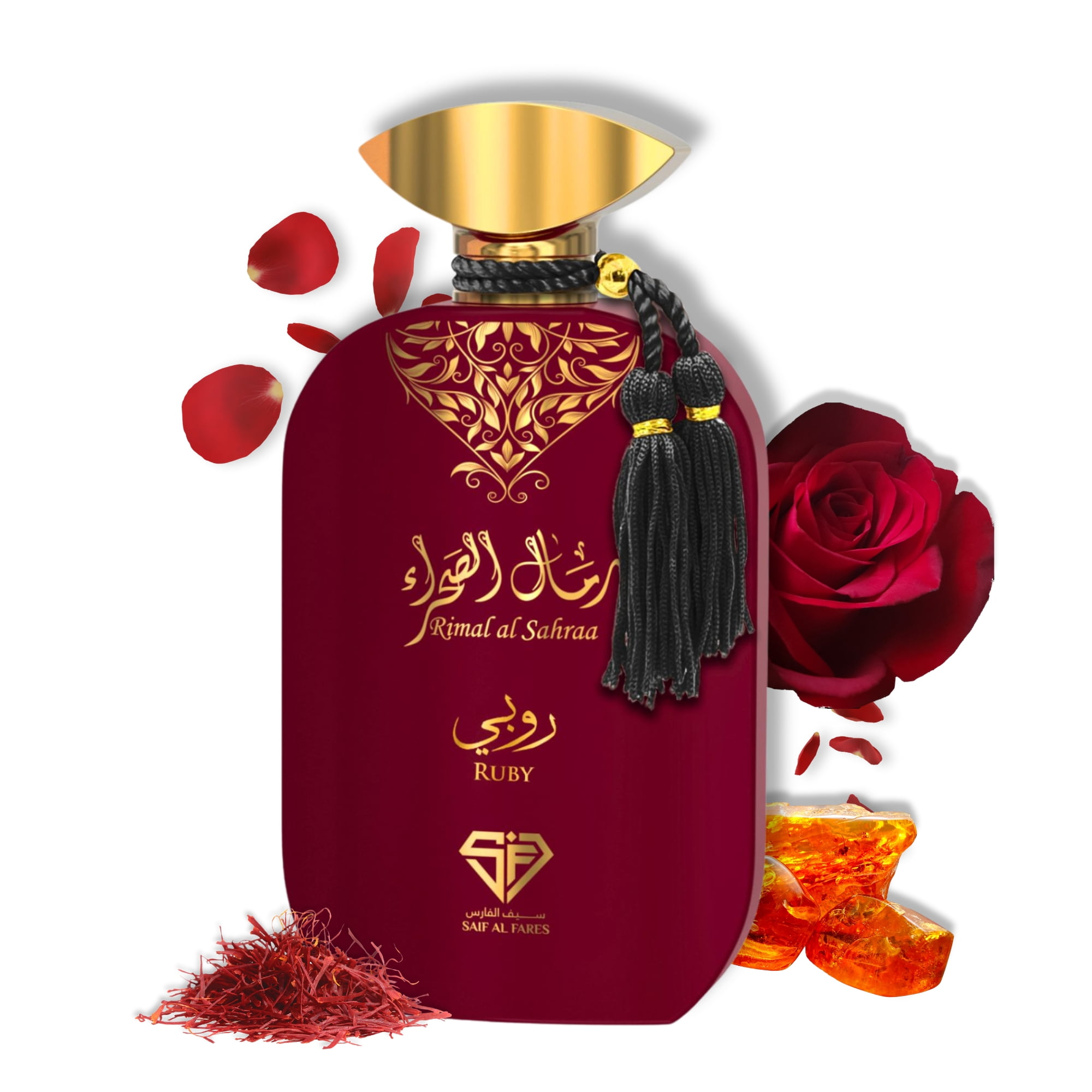 SAIF AL FARES Rimal Al Sahraa Ruby - Exotic Perfume with Spicy Woody ...