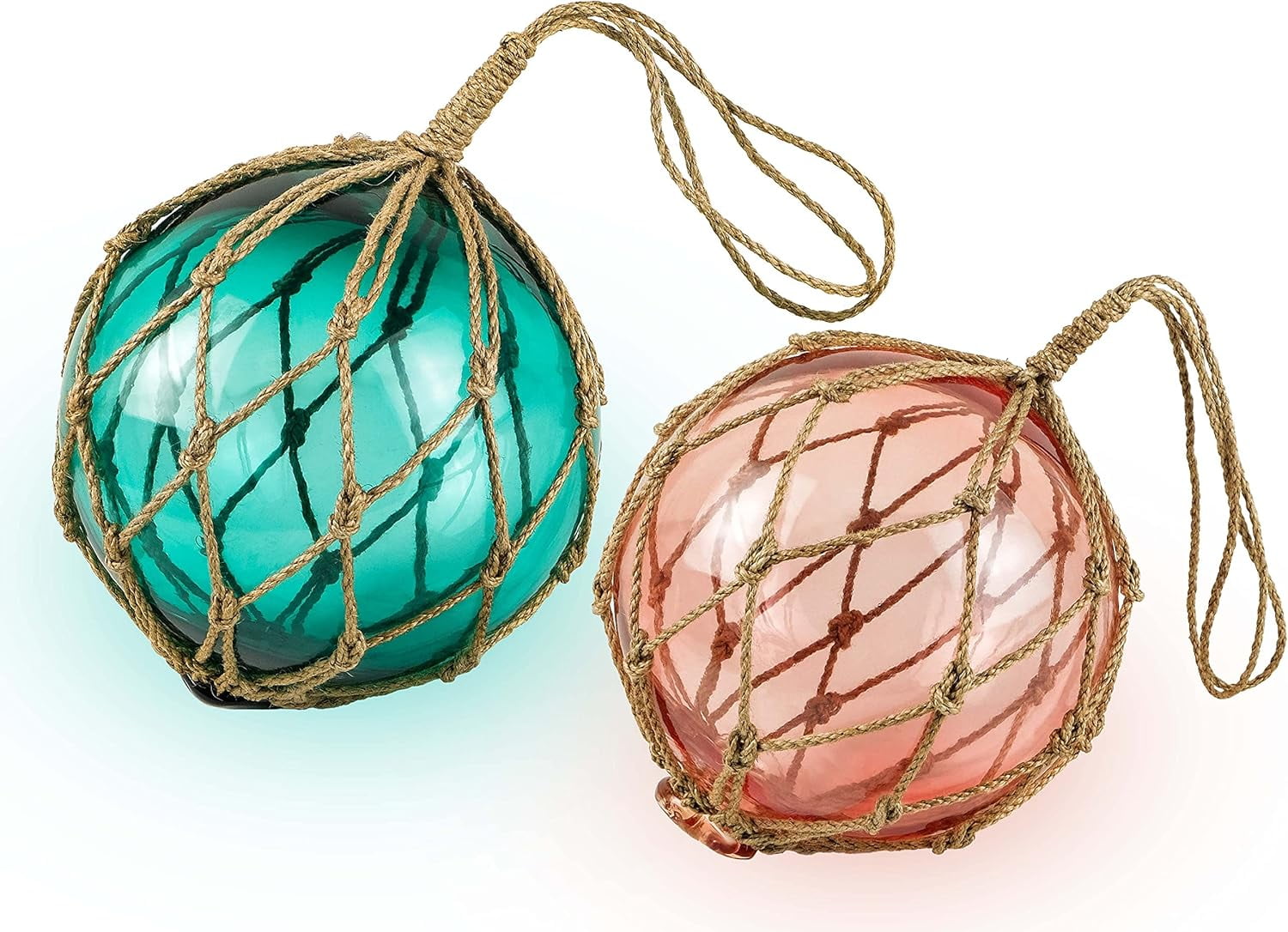 SAILINGSTORY 7" Glass Fishing Float Beach Coastal Decorative Ball for ...