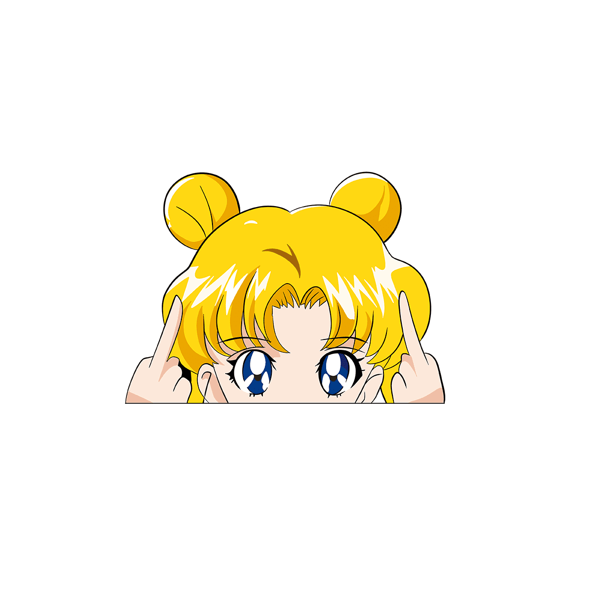 SAILOR MOON: USAGI Anime Manga Decal Stickers for Cars Laptop ...