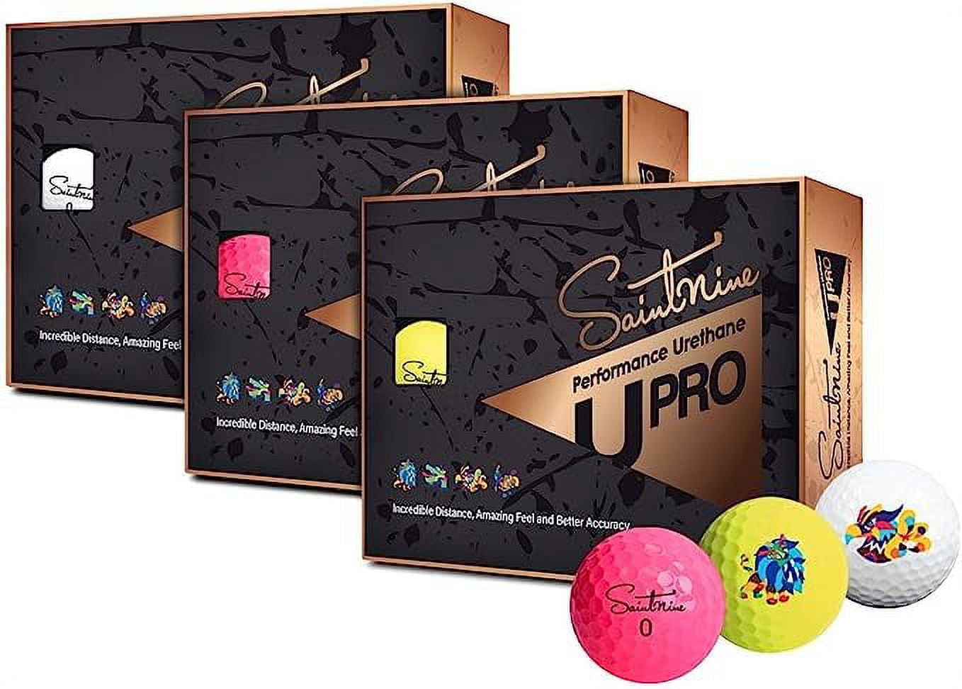 SAINTNINE U-Pro Golf Balls, Multi Color (One Dozen) - Walmart.com