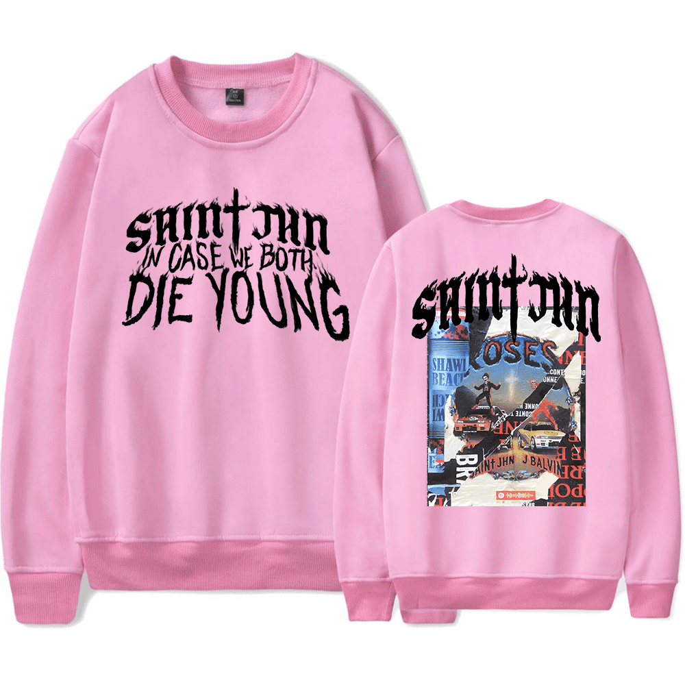 SAINt JHN Crewncek Hoodie Men Women New Print Fashion Streetwear ...