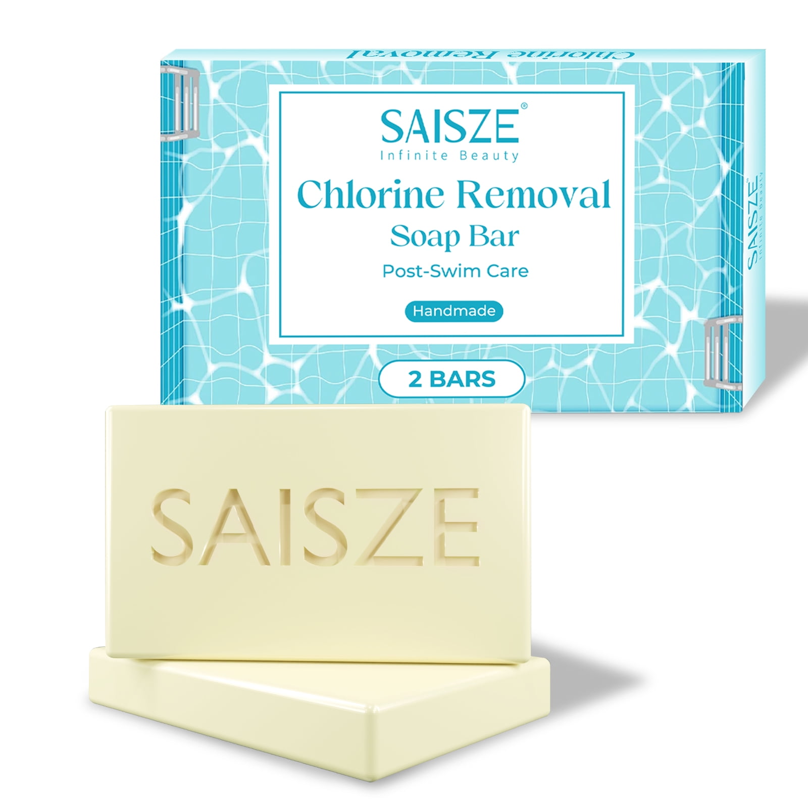 Saisze Chlorine Removal Soap Bars for Swimmers, Sensitive Skin ...