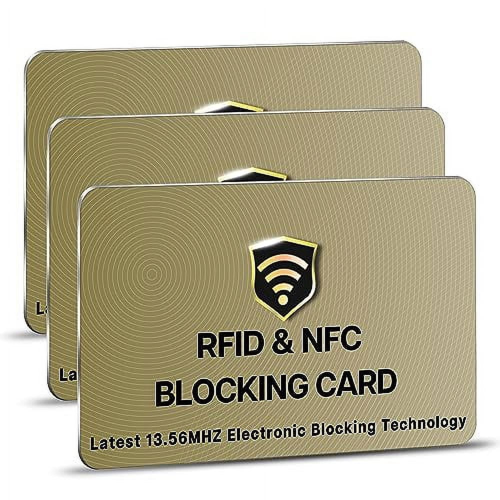 SAITECH IT RFID Protected Cards, 3 Pack One Card Protects Entire Wallet ...