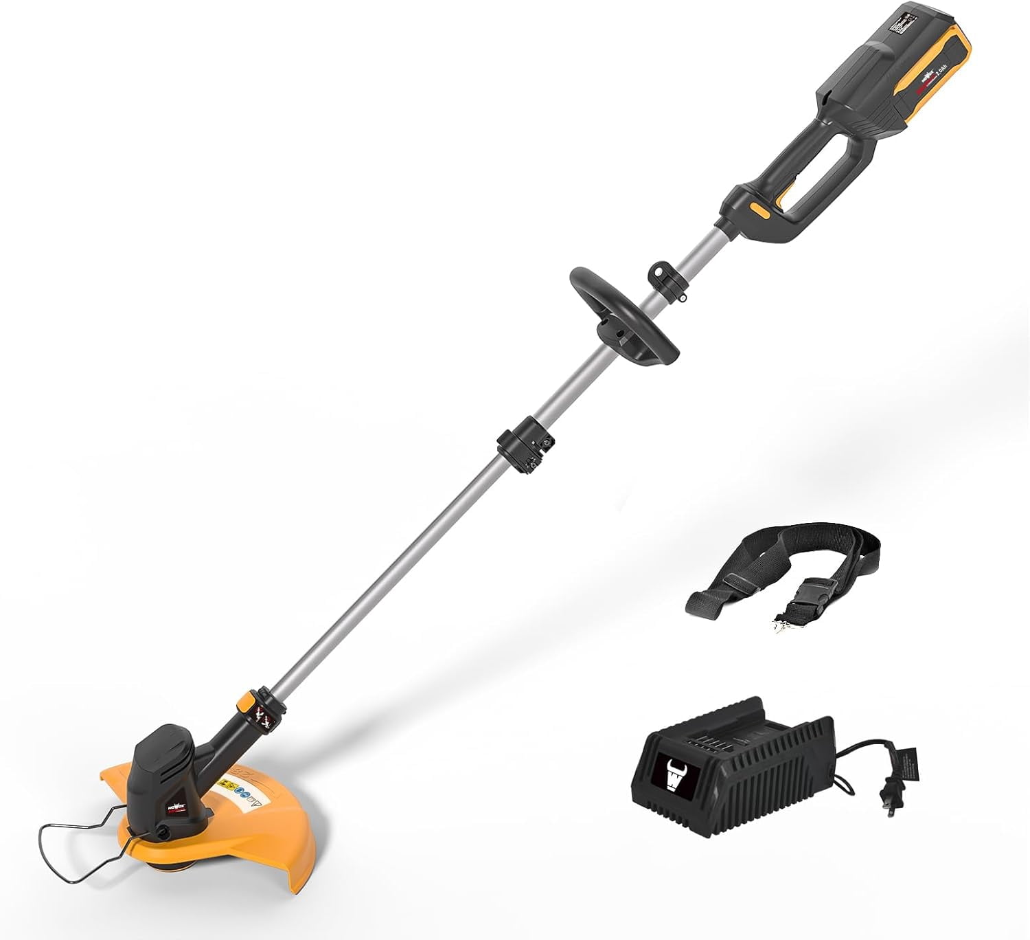 SAIYA 40V Cordless Weed Whacker, 2Ah Battery Powered Weed Eater, 3 ...