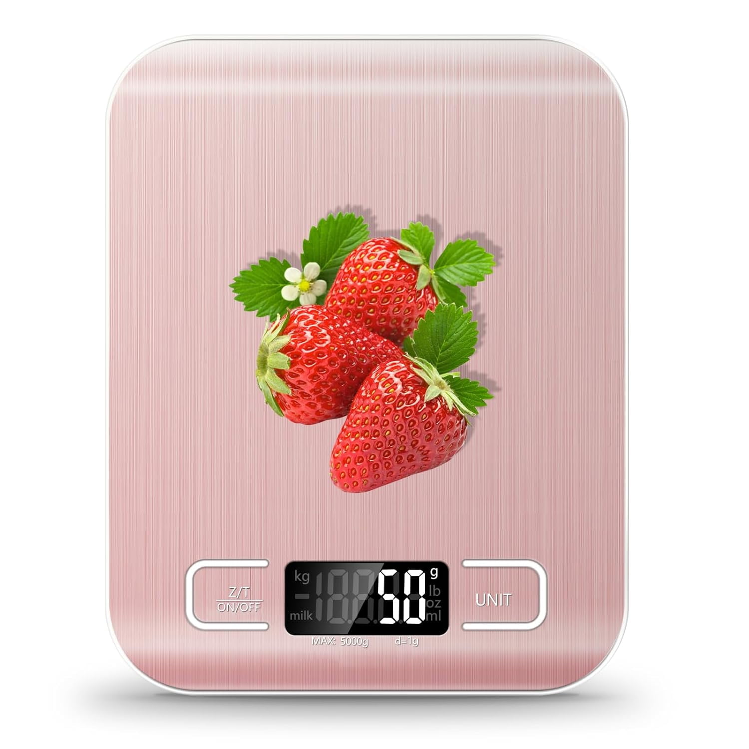 SAIYA Food Scale, 11lb Kitchen Scale with 6 Units Tare Function & LCD ...