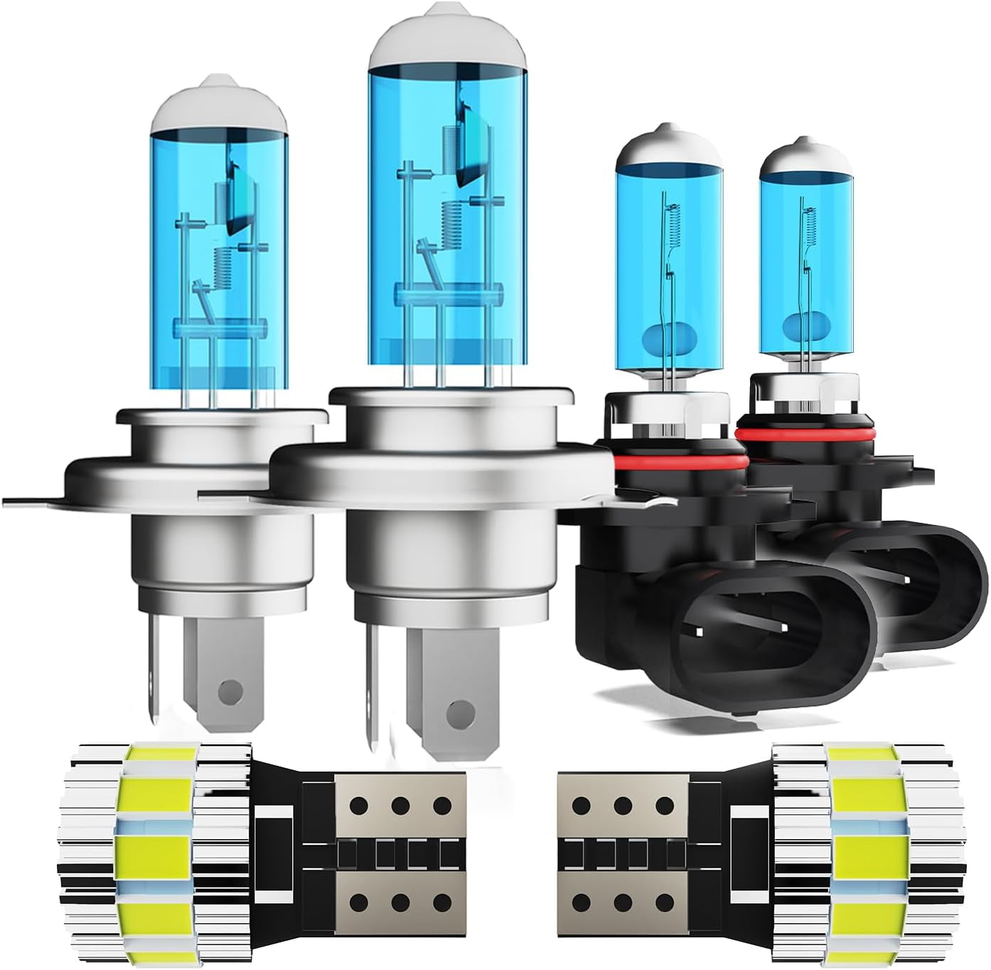 SAIYA Light Bulbs Fit For Toyota Tacoma 2005-2011, High Performance Halogen Headlight Bulb And ...