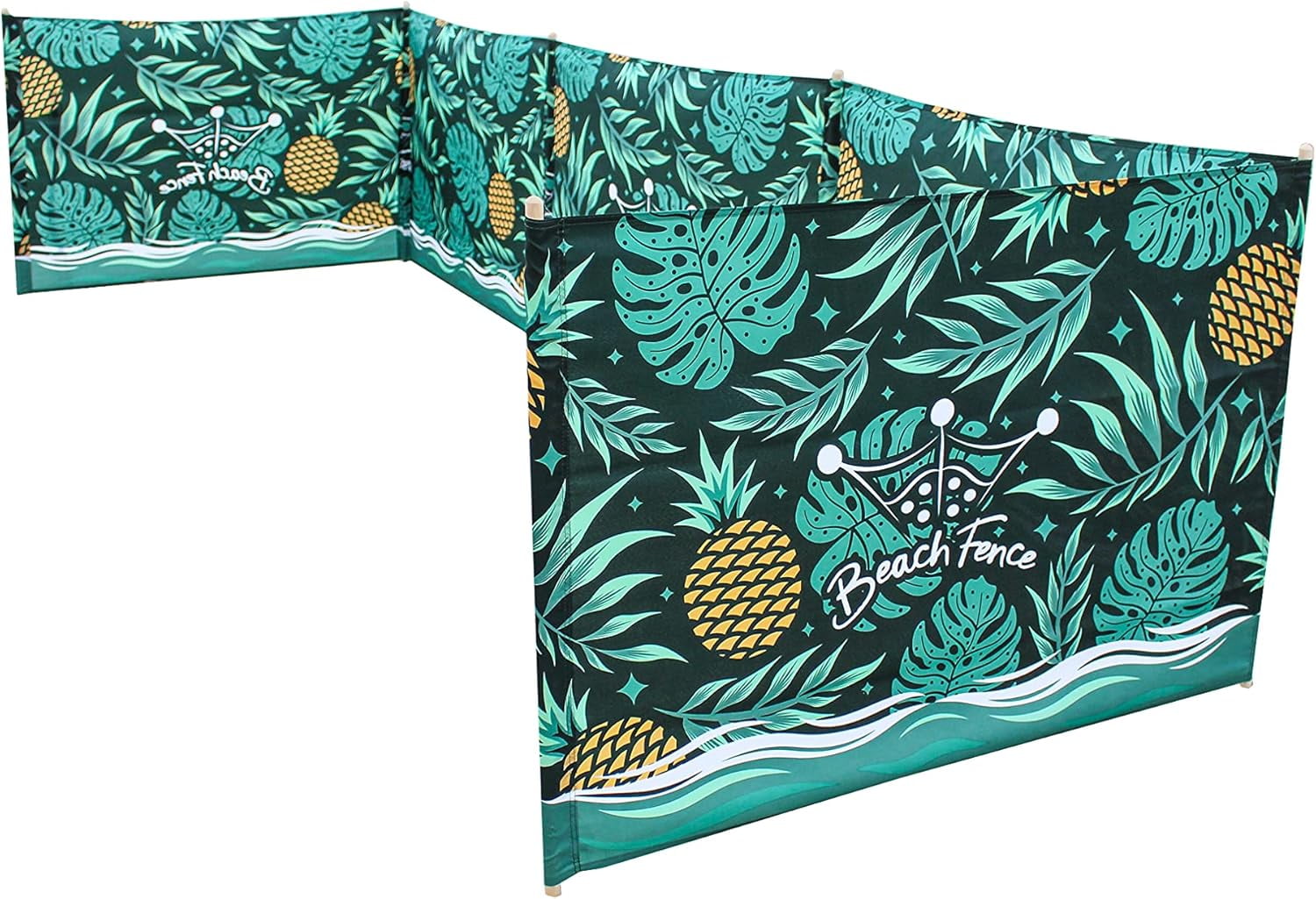 SAIYA Premium 20 ft Beach Windscreen, Privacy Screen, Wind Blocker ...