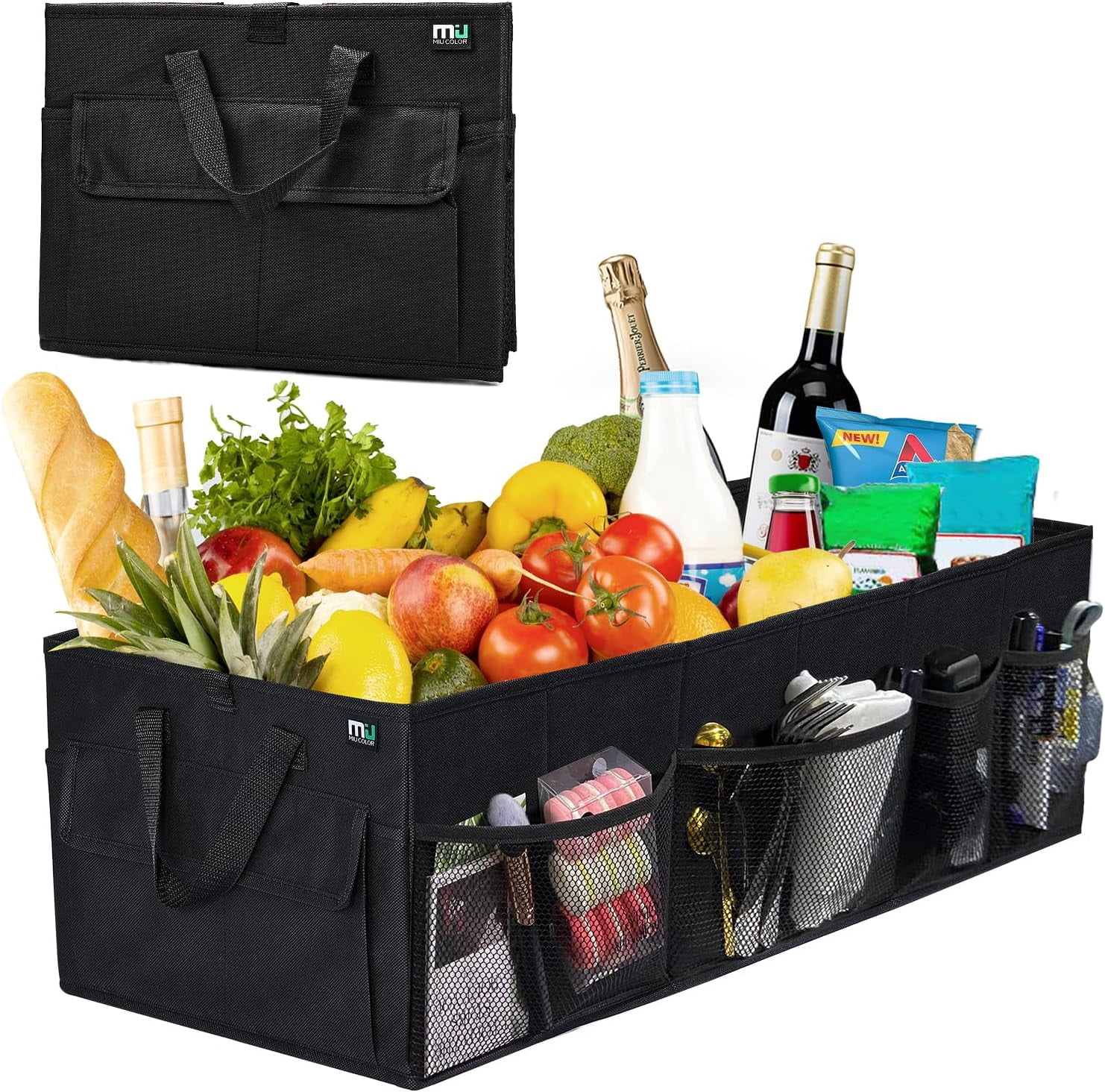 SAIYA Trunk Organizer for Car, Car Organizer, 12 Pockets Trunk ...