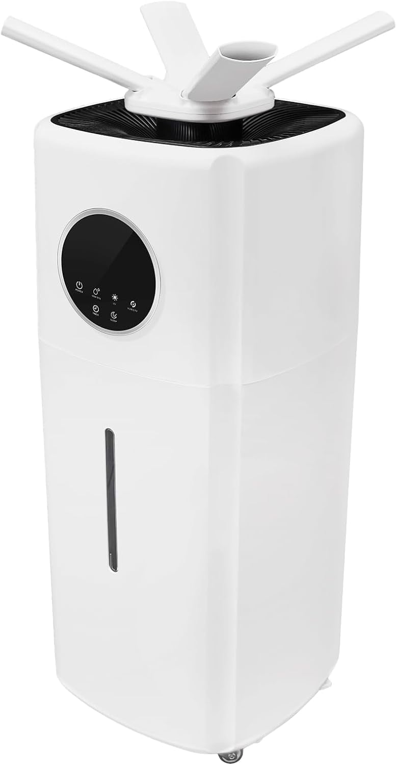 SAIYA White Humidifier, High Performance Humidifier with Extension Tube ...