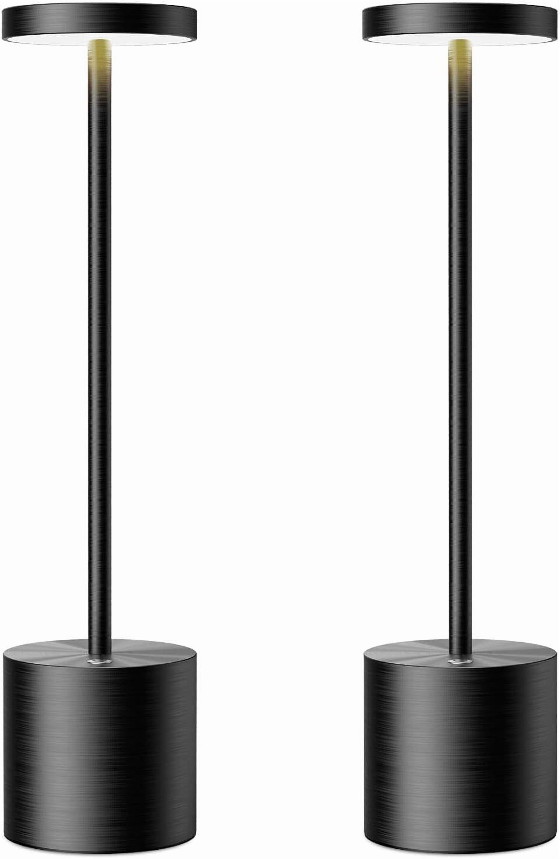 SAKRINGT Cordless Table Lamps Rechargeable,6000mAh Portable Battery ...