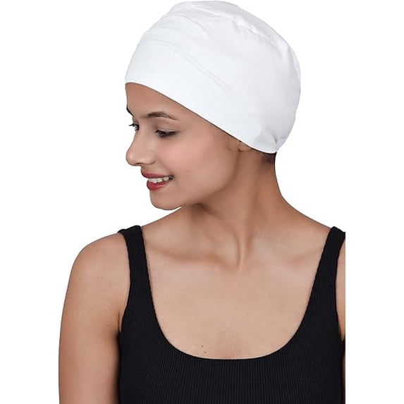 SAKUCHI Chemo Hats Solid Sleep Cap Women's Bamboo Soft Headwear Cancer ...
