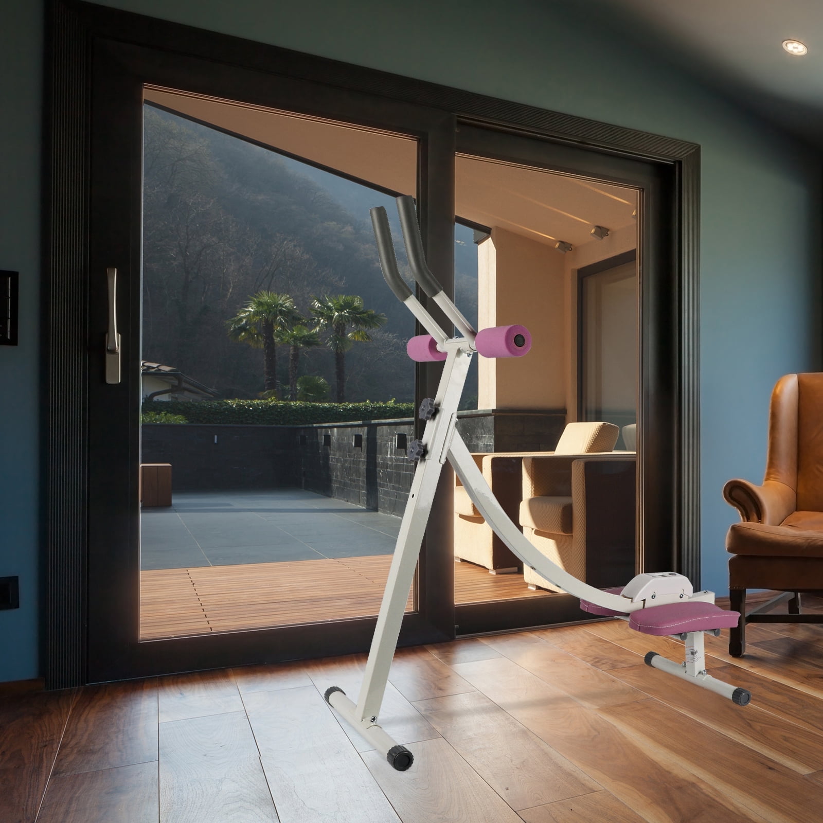 SAKURA Fitness Ab Machine,Fitness Core & Abdominal Trainers,Height ...