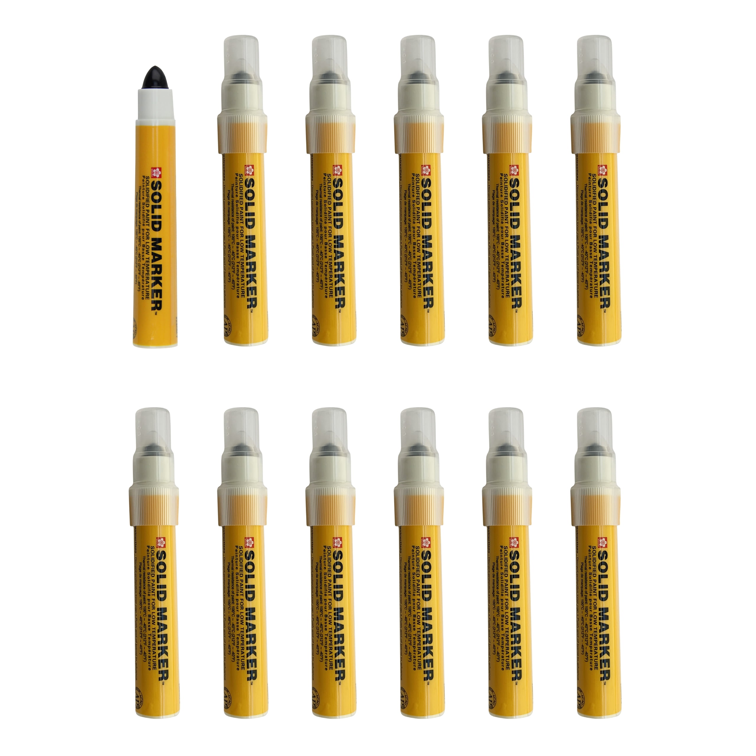 SAKURA Mini Barrel Solid Paint Markers with Push Up Tip - Low ...
