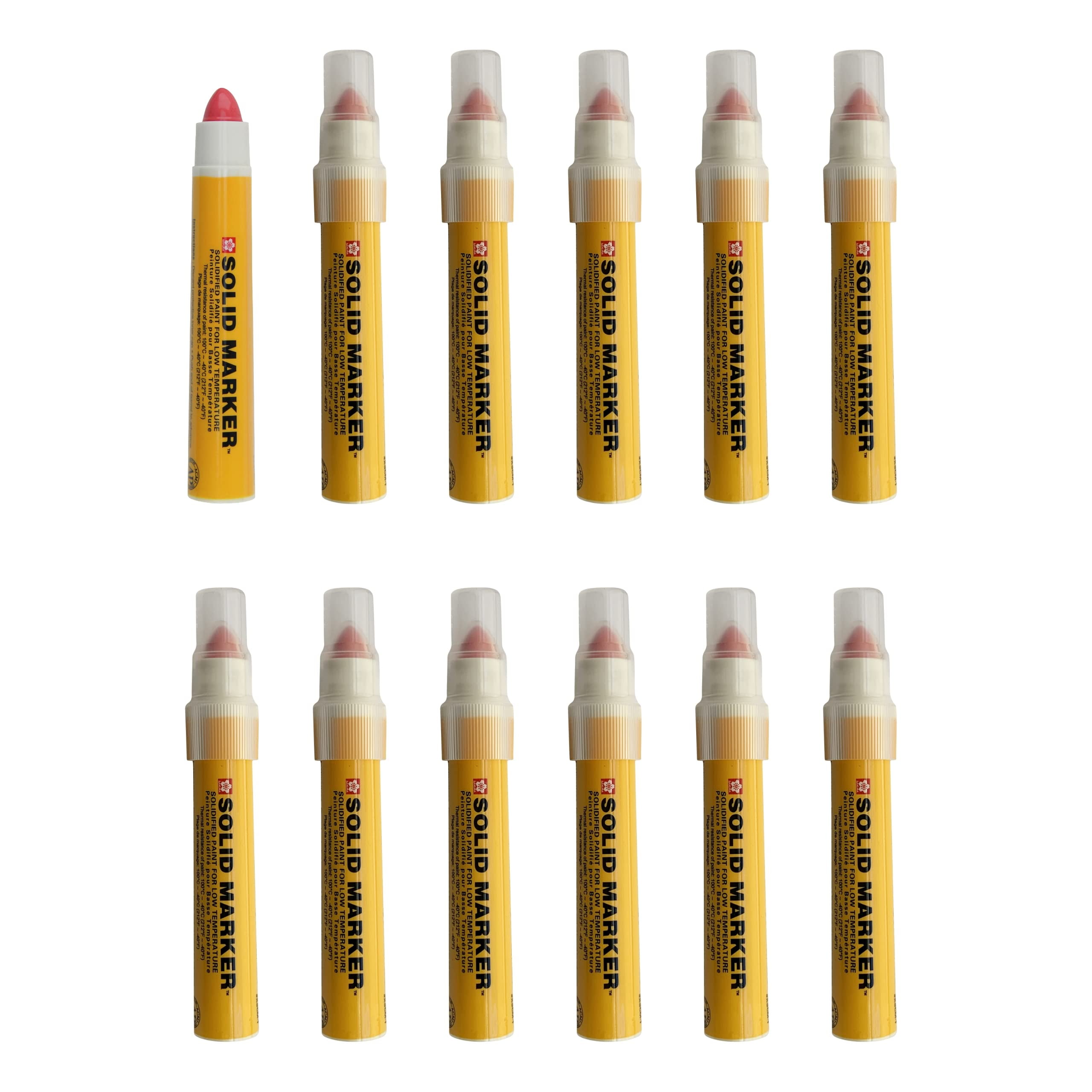 Sakura Mini Solid Paint Markers with Push Up Tip - Low Temperature ...