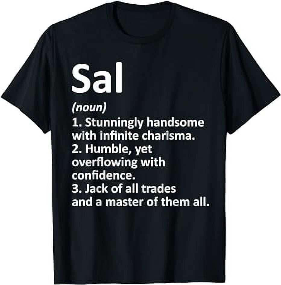 SAL Definition Personalized Name Funny Birthday Gift Idea T-Shirt ...