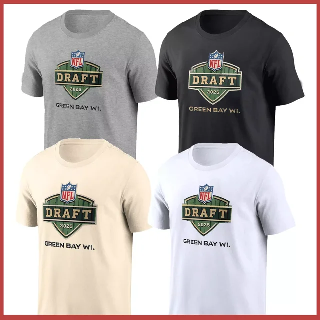 SALE 30% - NFL Draft 2025 Green Bay WI T Shirt - Walmart.com
